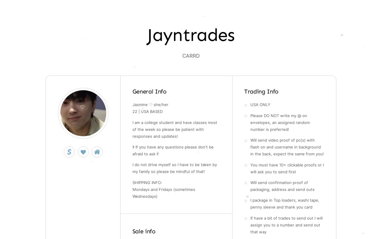 Jayntrades Carrd